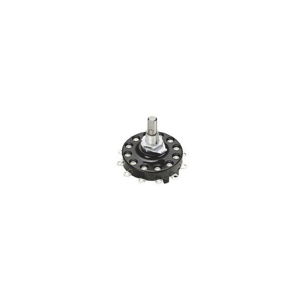 19101-09UL ROTARY SWITCH 9 POSITION SPST LATCHED | Electrical ...